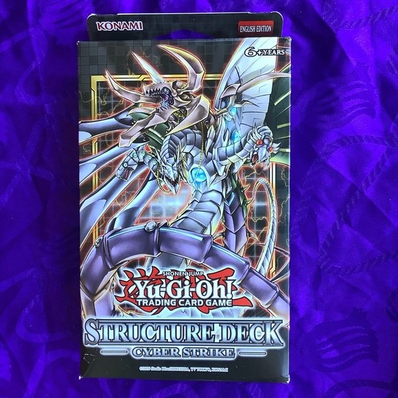 Konami | Toys | Yugioh Cyber Strike Structure Deck Dragons And Machines ...